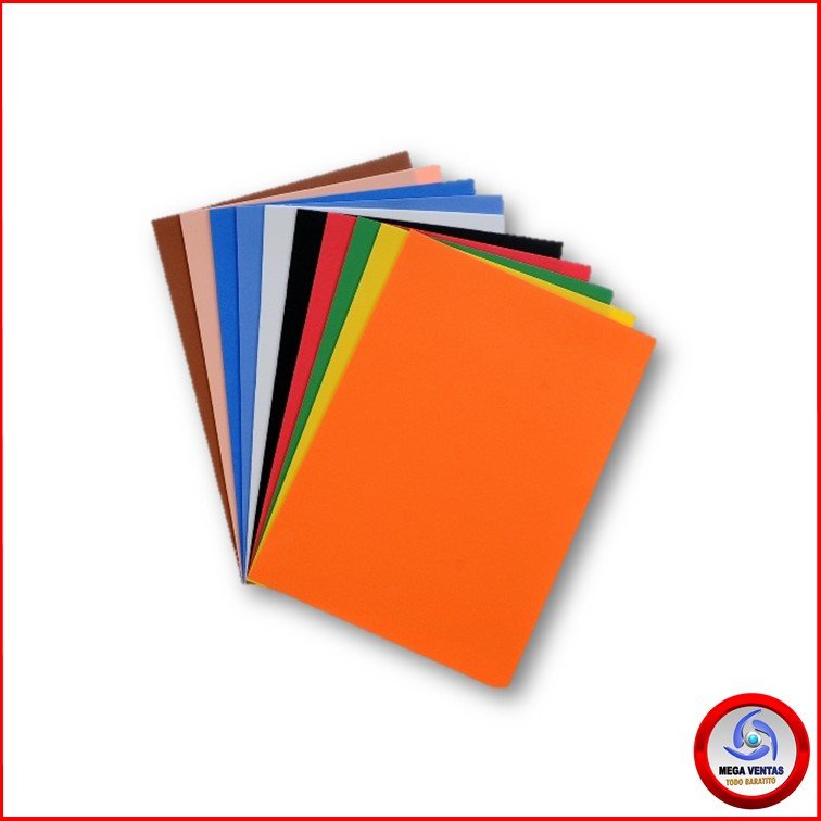 FOAMI NORMAL A4 10 COLORES - Megaventas MCM