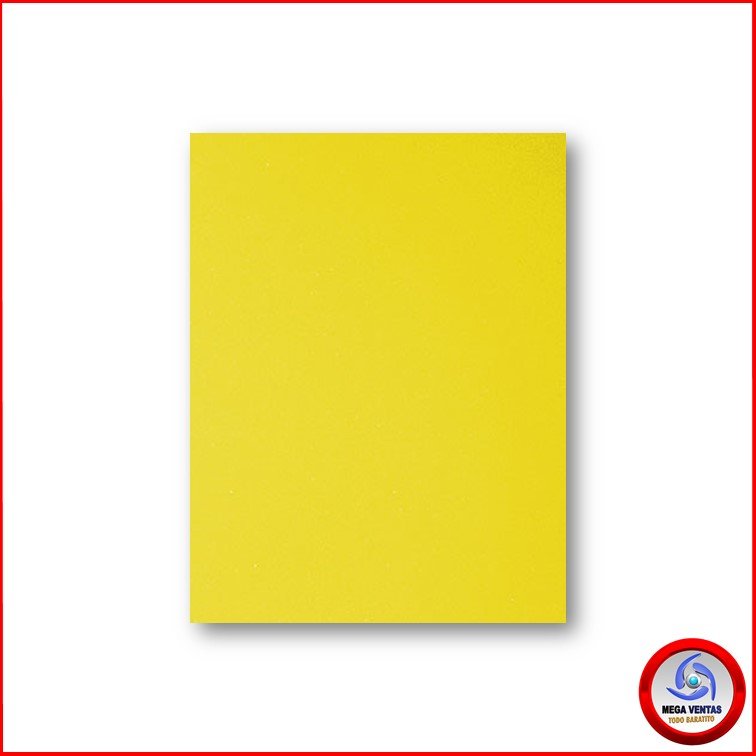FOAMI NORMAL A4 (10U.) AMARILLO (04) - Megaventas MCM