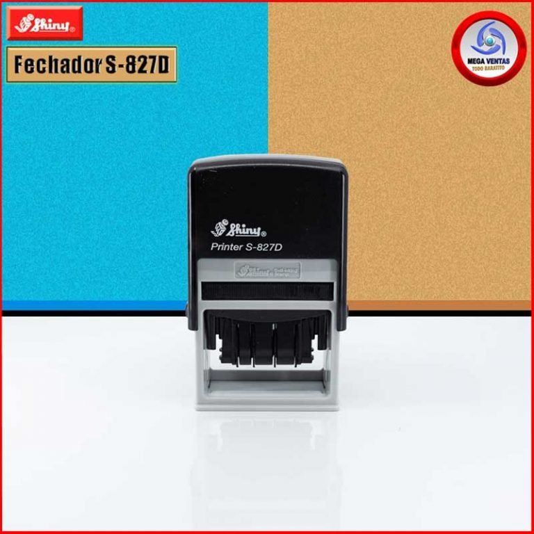 🔵 FECHADOR SHINY S-827D 30x50mm NEGRO/ALMOHADILLA NEGRA - Megaventas MCM 🔵
