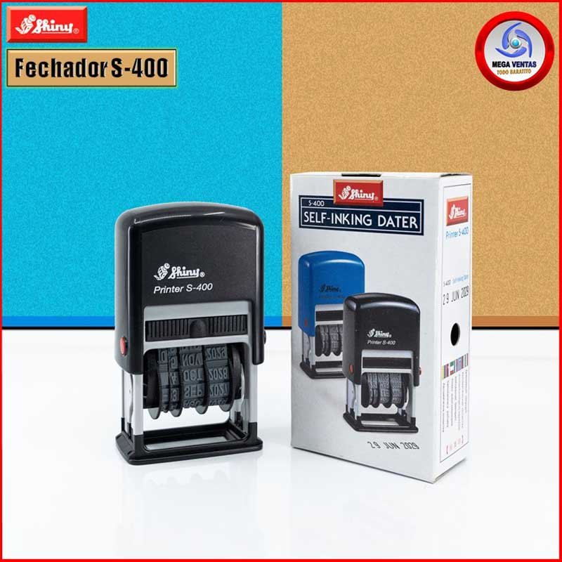 🔵 FECHADOR SHINY S-400 MINI - Megaventas MCM 🔵