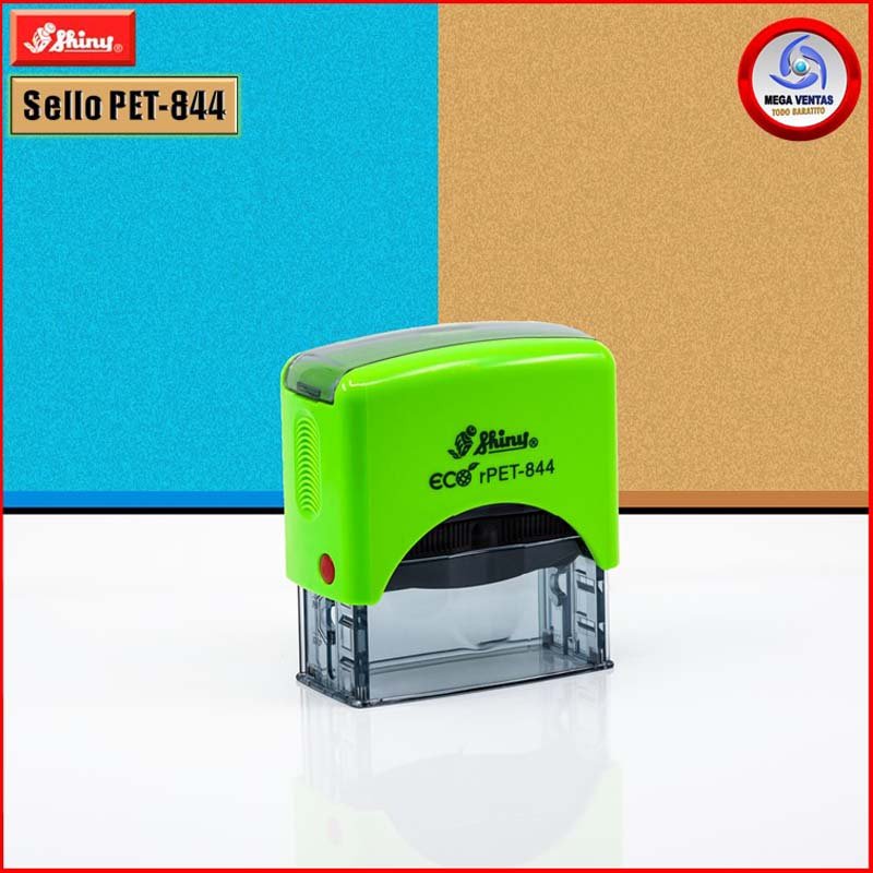 🟣 SELLO SHINY PET-844 ECO LINE - Megaventas MCM 🟣