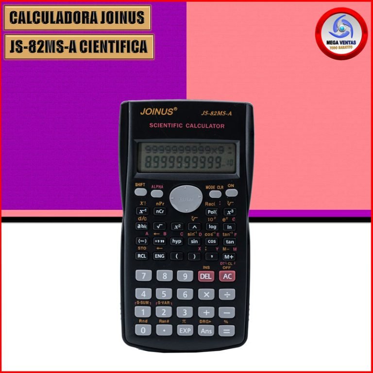 CALCULADORA JOINUS JS-82MS-A CIENTIFICA - Megaventas MCM