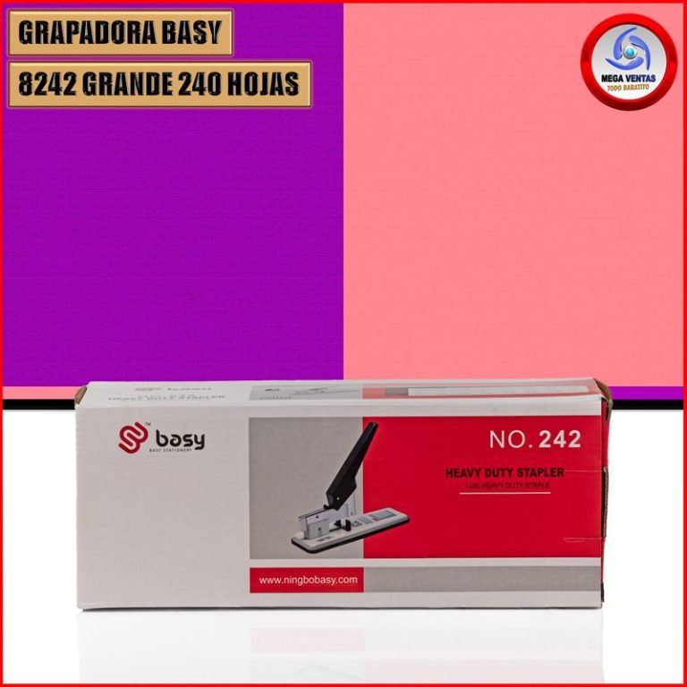 GRAPADORA BASY 8242 GRANDE 240 HOJAS - Megaventas MCM