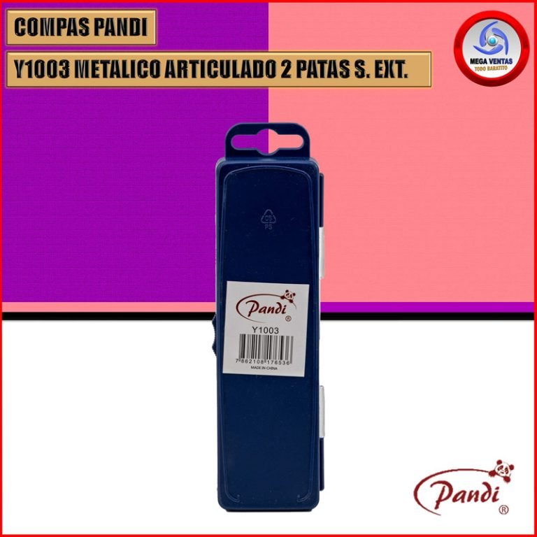 COMPAS PANDI Y1003 METALICO ARTICULADO 2 PATAS - Megaventas MCM